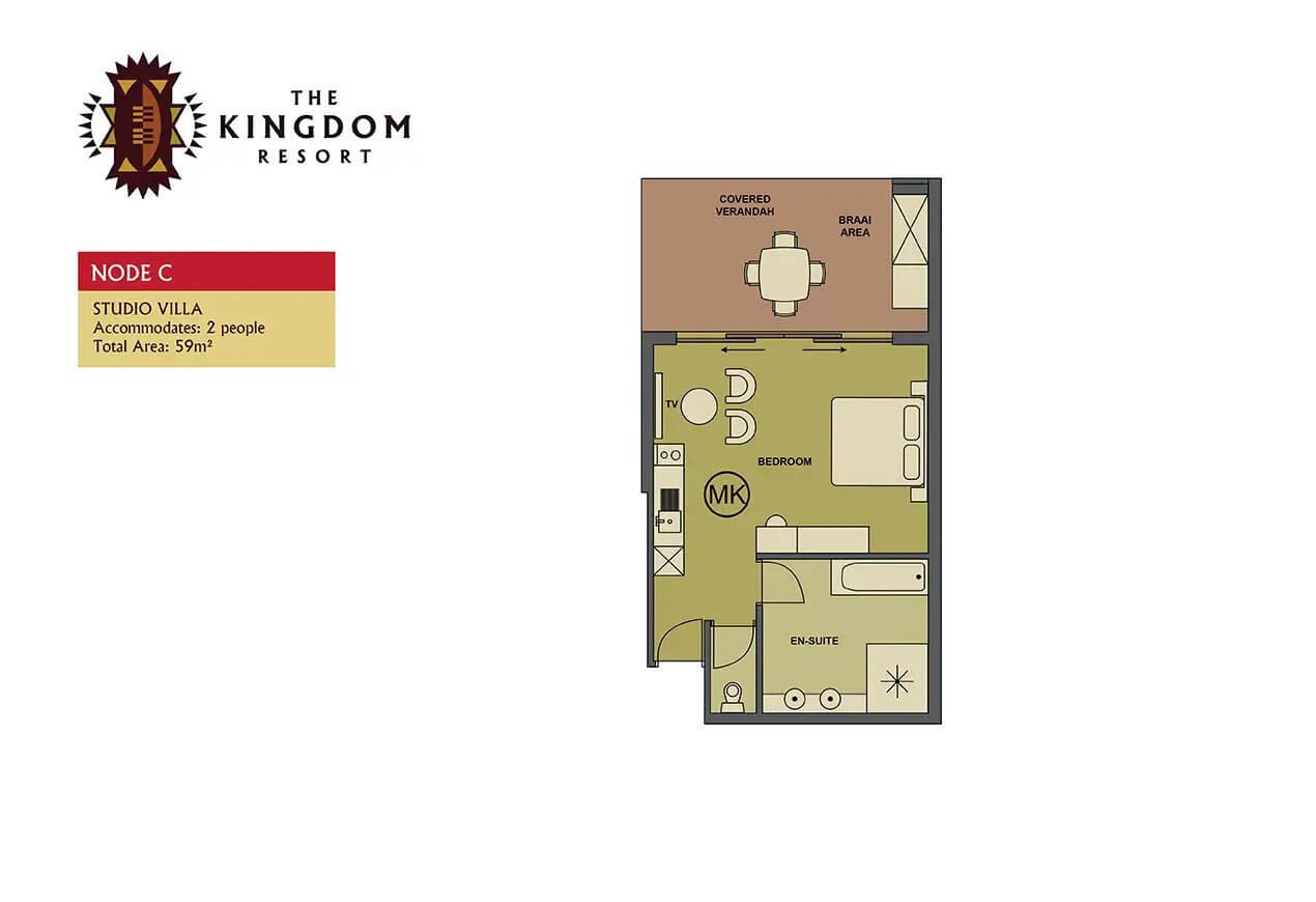 Own a holiday home investment at the Kingdom Resort